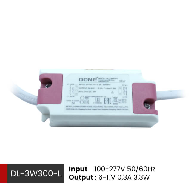 DONE Model DL-3W300-L – DNER lighting & LED